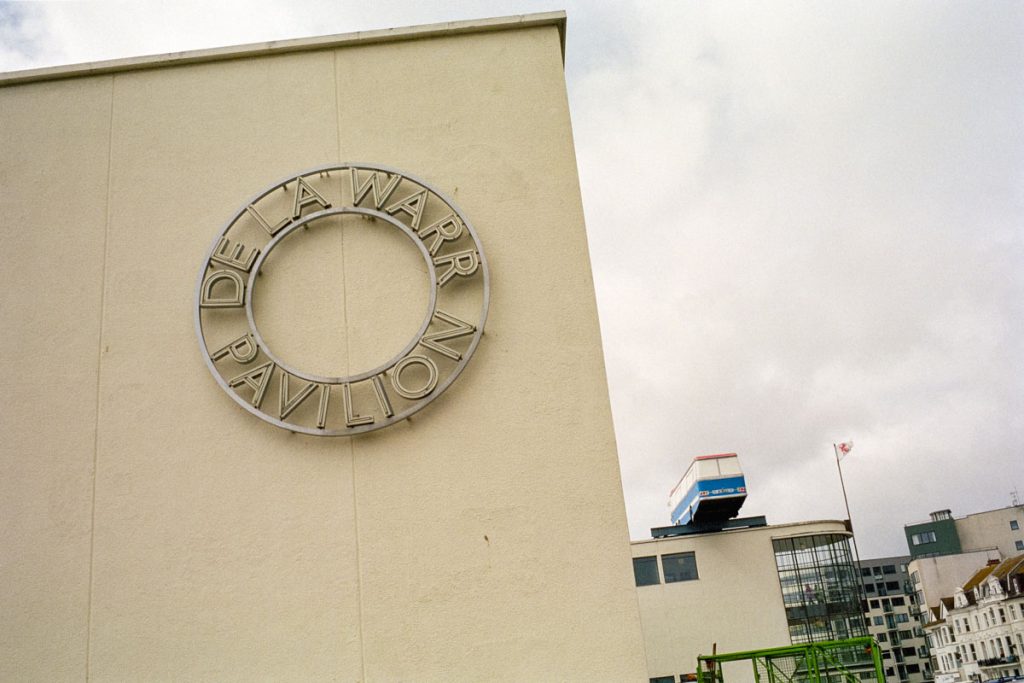 'The Italian Job' Bus Scene at the De La Warr Pavilion