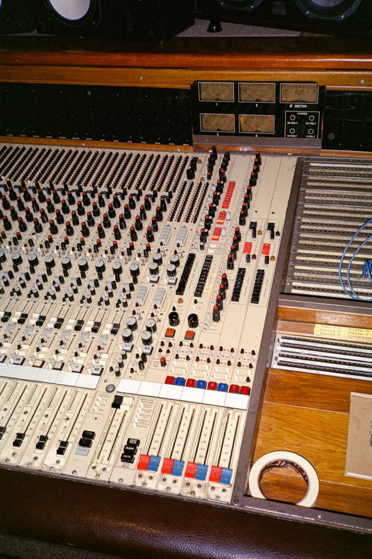 Inside Rockfield Studios
