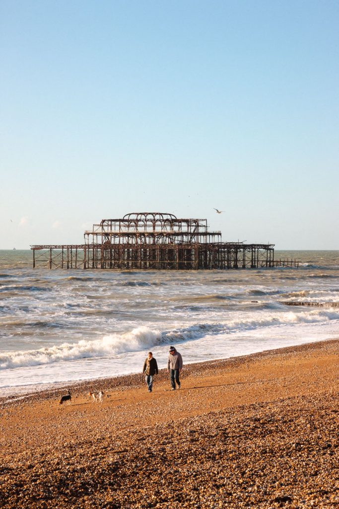 Brighton West Pier (Photos Before & After the 2003 Fires) - Paul Pope ...